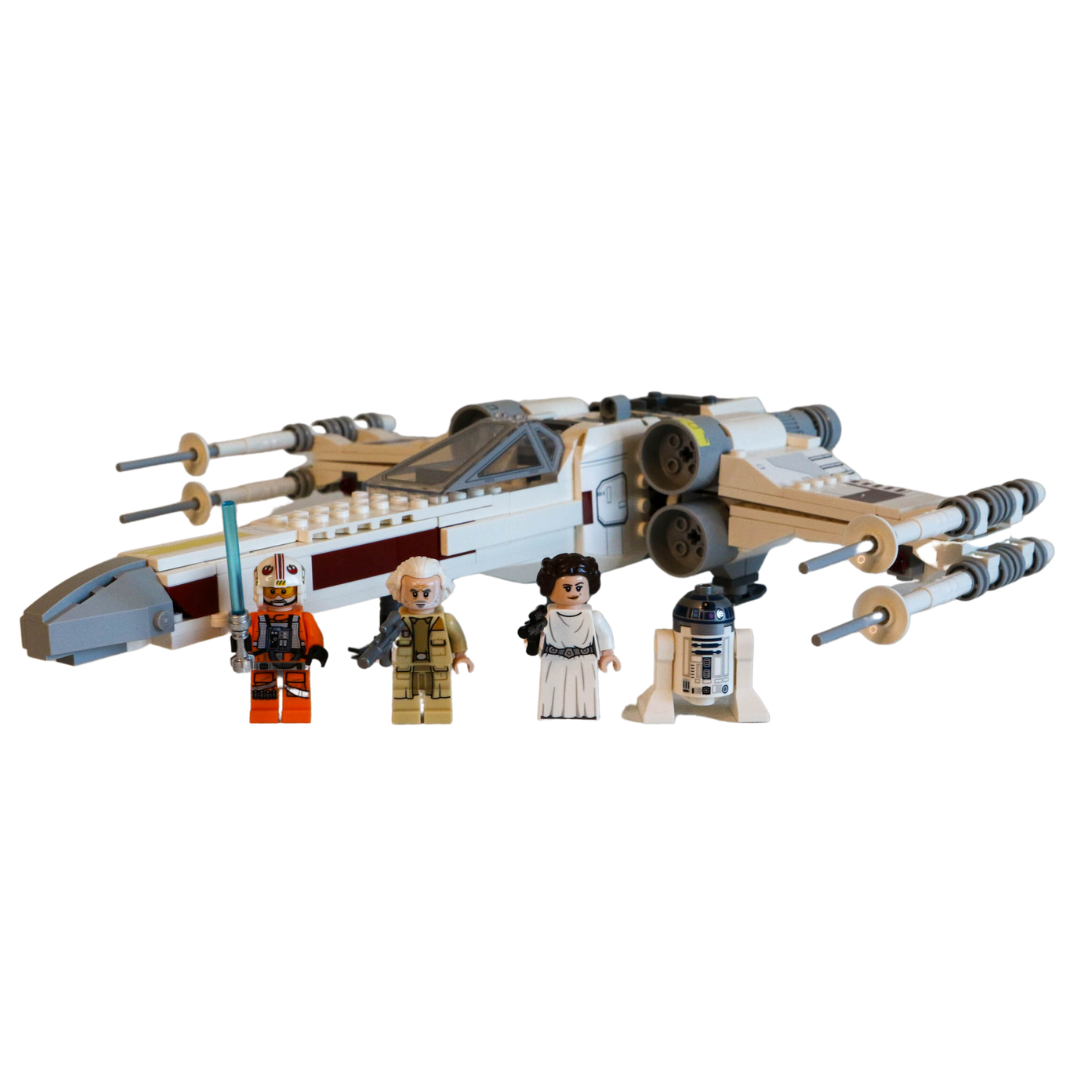 Luke Skywalker’s X-Wing Fighter – Brick Library
